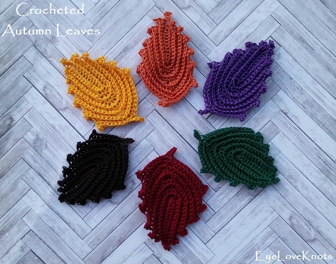 Autumn Leaves Crochet Pattern Review EyeLoveKnots