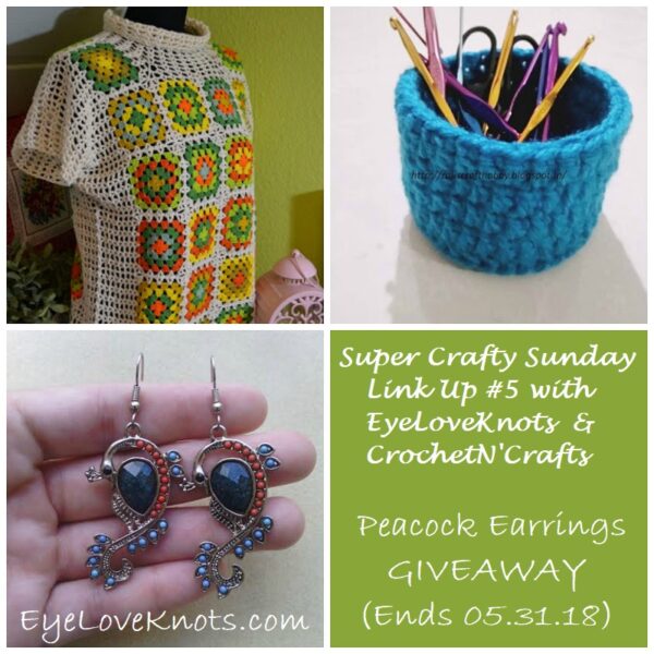 Super Crafty Sunday #5 - EyeLoveKnots Sponsored Giveaway - EyeLoveKnots