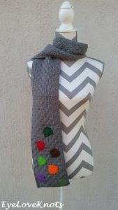 Fall Inspired, Lightweight C2C Scarf - Free Crochet Pattern - EyeLoveKnots