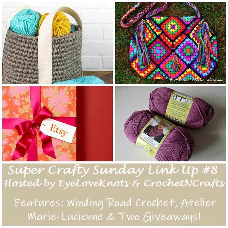 Super Crafty Sunday Link Up #8 - Two Giveaways! - EyeLoveKnots