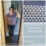 Tessellated Triangles Sweater - Part 2: Triangles! - EyeLoveKnots