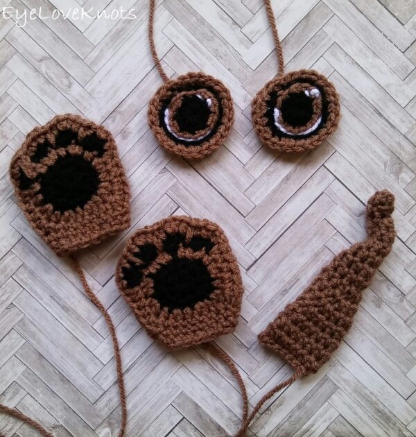 Chocolate Lab Lovey - Crochet Pattern Review - Jenna Wingate Designs ...