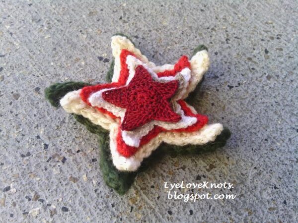 Quick Star Free Crochet Applique Pattern | Seeing Stars Applique Free ...