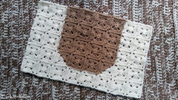 Acorn Square Pixel Art - Free Crochet Pattern - EyeLoveKnots