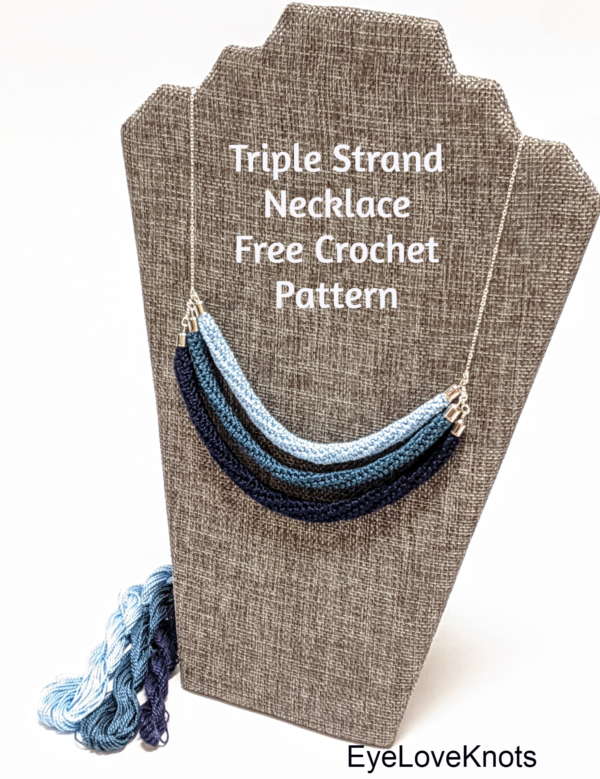 Double Knotted Crochet's Doily Necklace - Crochet Pattern Hack ...