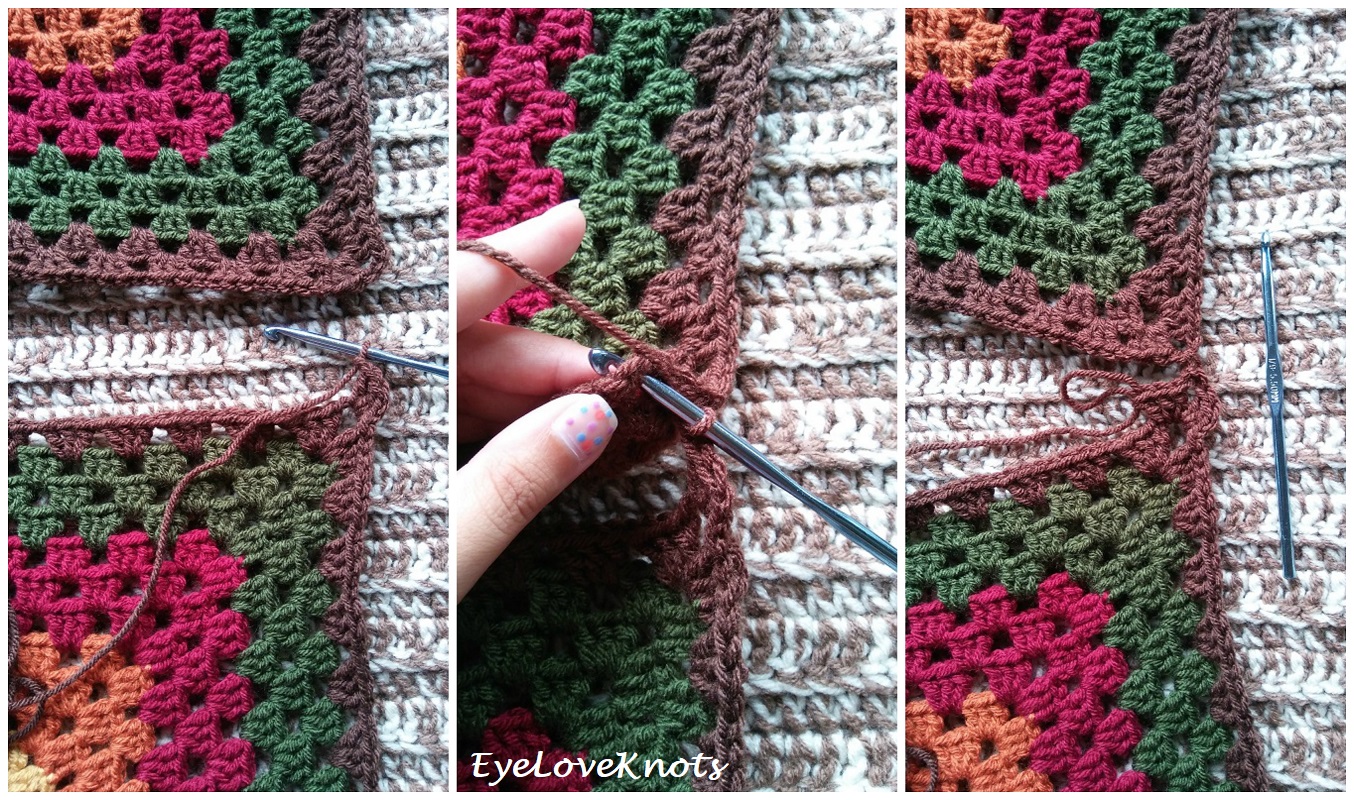 Fall Inspired, Granny Square Rectangle Shawl - Free Crochet Pattern ...