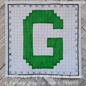 18" C2C Alphabet Square - Free Crochet Pattern - EyeLoveKnots