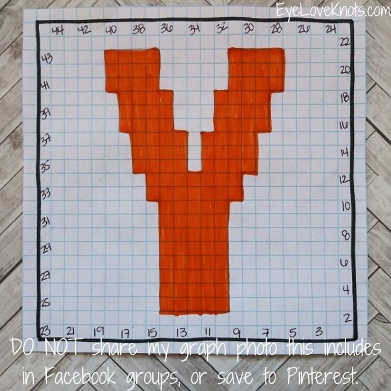 18″ C2C Alphabet Square – Free Crochet Pattern