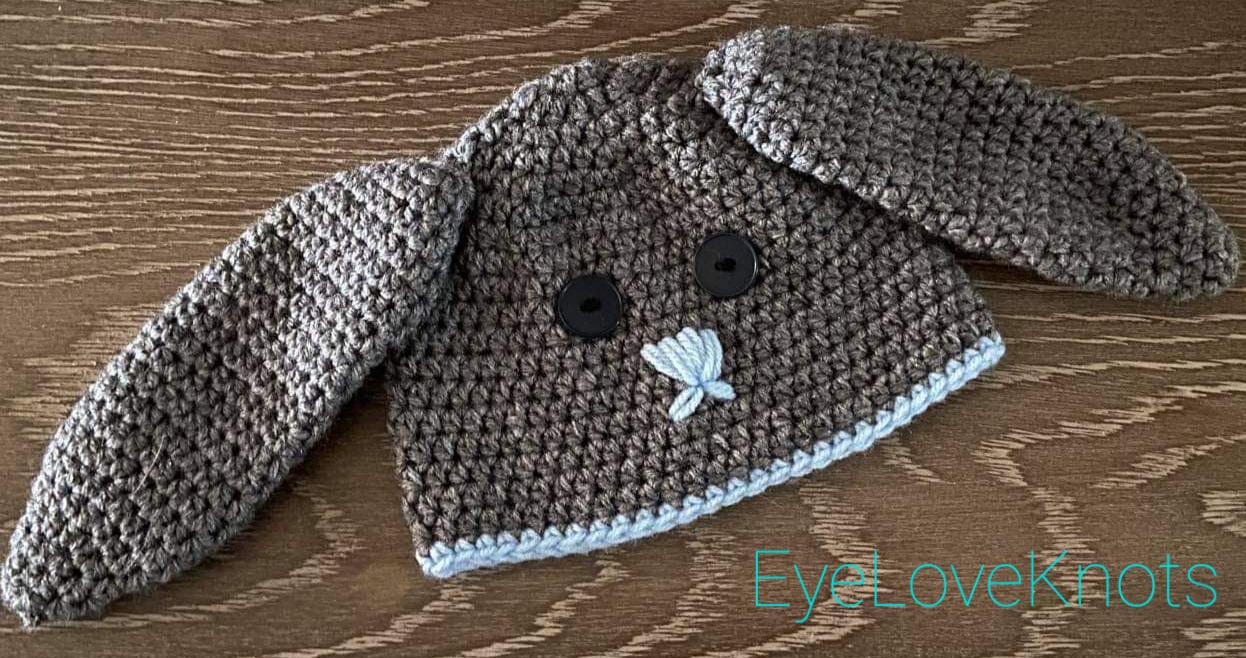 Crochet Bunny Hat - Crochet Pattern Review - EyeLoveKnots