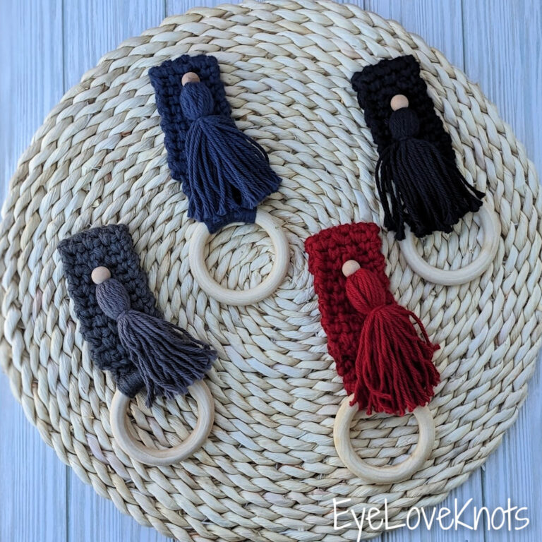 Boho Towel Ring - Crochet Pattern Review - EyeLoveKnots