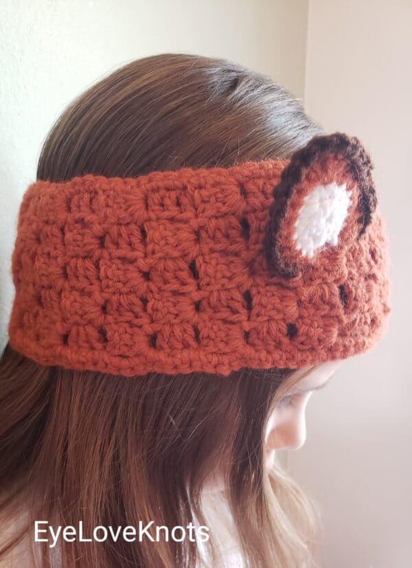 DIY Fox Ears Headband - Crochet Pattern Review - EyeLoveKnots