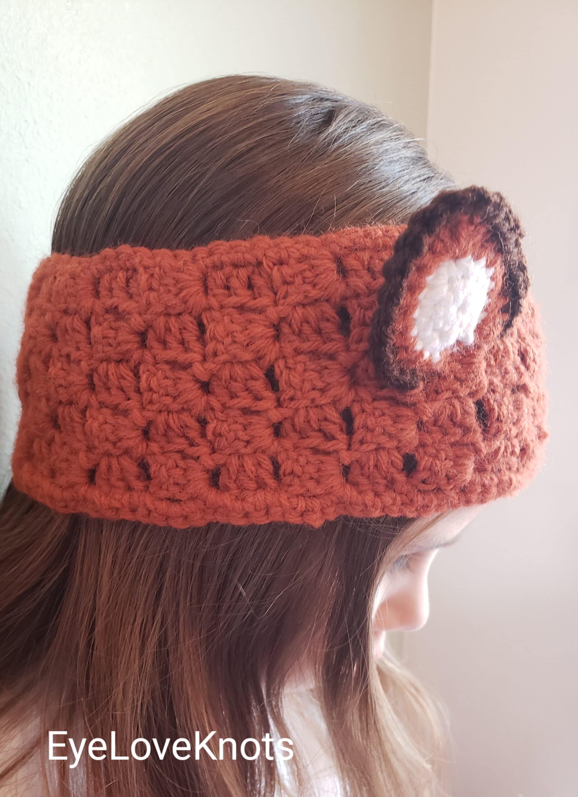 DIY Fox Ears Headband - Crochet Pattern Review - EyeLoveKnots