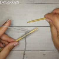 How to Knit Through the Back Loop - Photo Tutorial - EyeLoveKnots