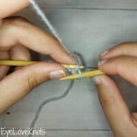 How to Knit Through the Back Loop - Photo Tutorial - EyeLoveKnots