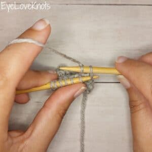 How to Knit Through the Back Loop - Photo Tutorial - EyeLoveKnots