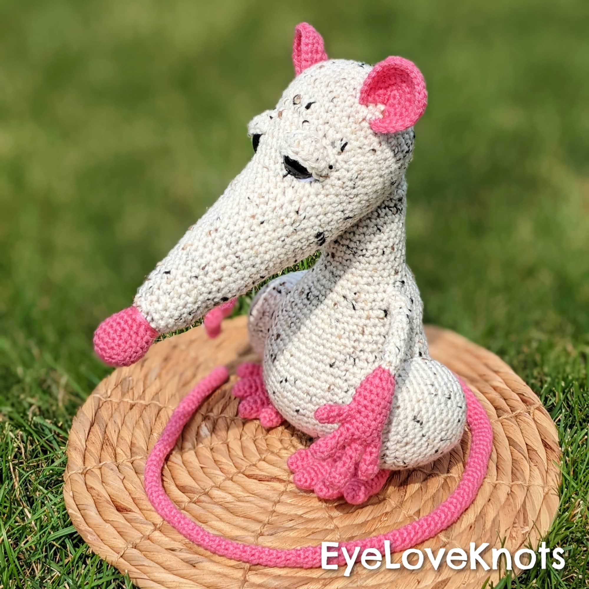 Atticus Rat Doll - Crochet Pattern Review - EyeLoveKnots