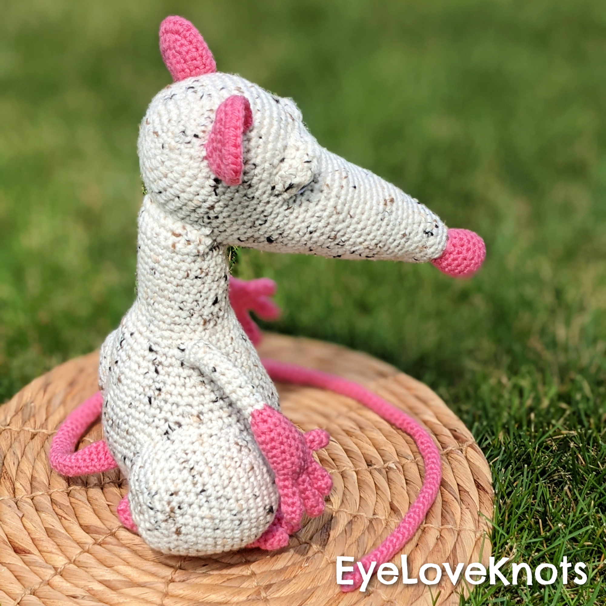 Atticus Rat Doll - Crochet Pattern Review - EyeLoveKnots