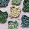 Quick Pumpkin Leaf - Free Crochet Pattern - EyeLoveKnots