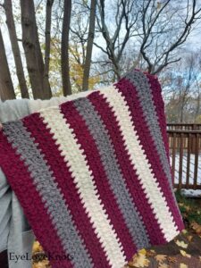 Jane Throw Blanket - Crochet Pattern Review - EyeLoveKnots