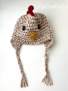 Chicken Hat - Crochet Pattern Review - EyeLoveKnots