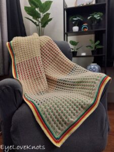 Through the Window Afghan - Free Crochet Pattern | Mosaic Crochet ...
