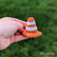 Terry the Terrific Traffic Cone - Crochet Pattern Review - EyeLoveKnots