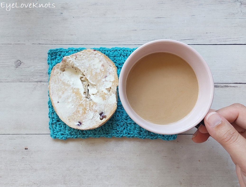 Colin Drew Mug Rug - Free Crochet Pattern | Easy C2C Mug Rug Crochet ...