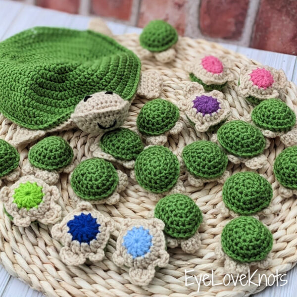 Turtle Memory Game - Crochet Pattern Review - EyeLoveKnots