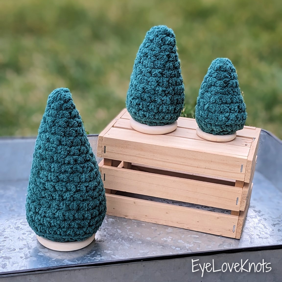Christmas Trees - Crochet Pattern Review - EyeLoveKnots
