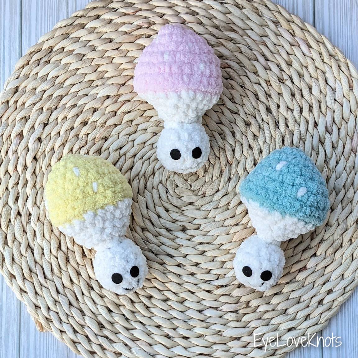 Itty Bitty Mushie Pop - Crochet Pattern Review - EyeLoveKnots