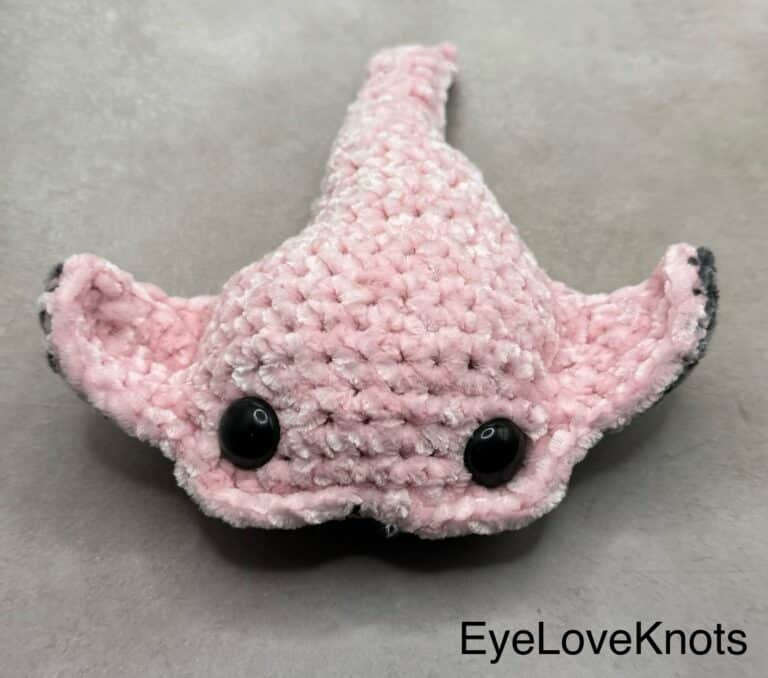 Pacific Disc Stingray - Crochet Pattern Review - EyeLoveKnots