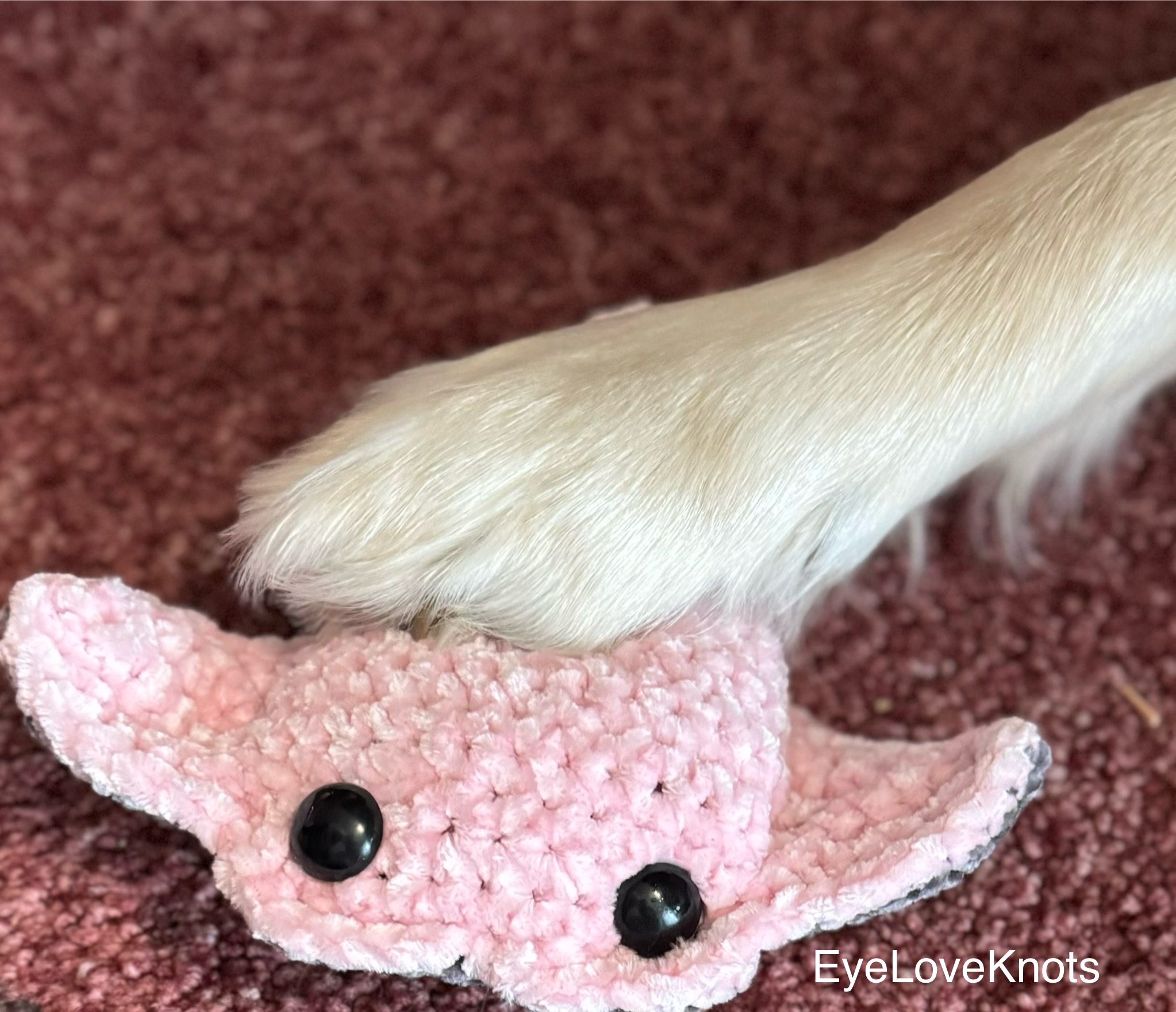 Pacific Disc Stingray - Crochet Pattern Review - EyeLoveKnots