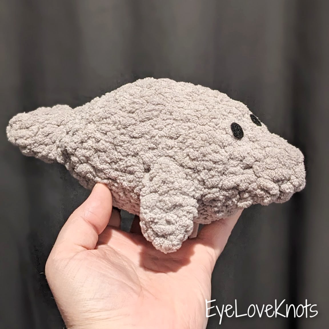 Mini Manatee - Crochet Pattern Review - EyeLoveKnots