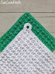 Crochet Textured Washcloth Free Pattern | Easy Crochet Textured Dish ...