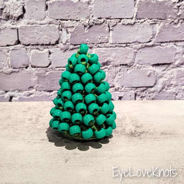 Beaded Fidget Christmas Trees - Crochet Pattern Review - EyeLoveKnots