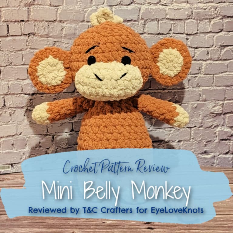 Mini Belly Monkey - Crochet Pattern Review - EyeLoveKnots