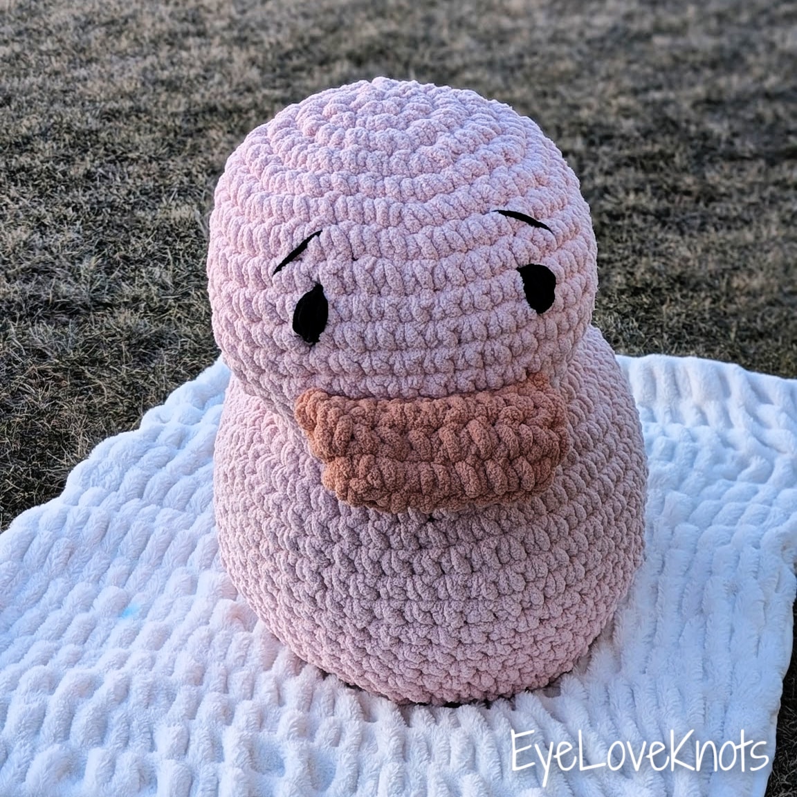 Duckzilla - Crochet Pattern Review - EyeLoveKnots