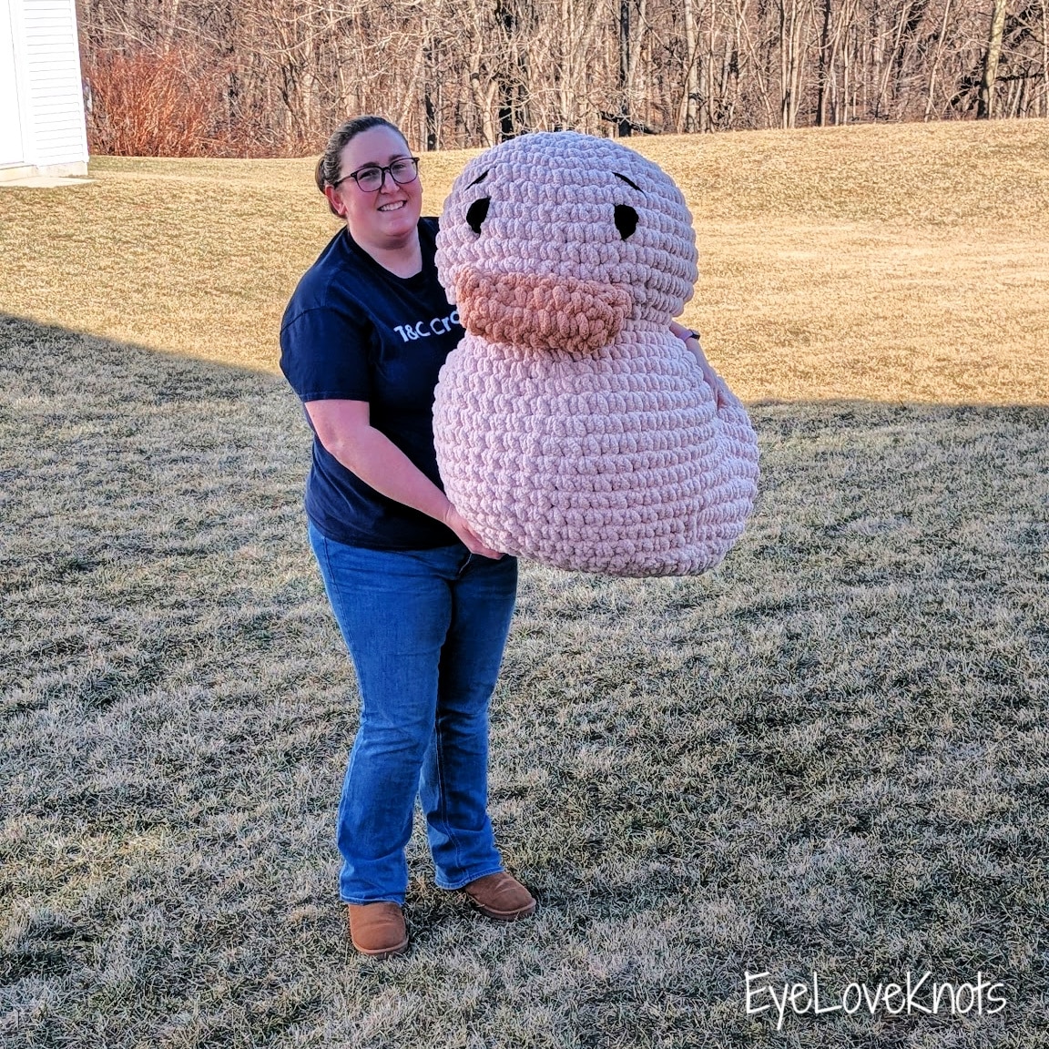 Duckzilla - Crochet Pattern Review - EyeLoveKnots