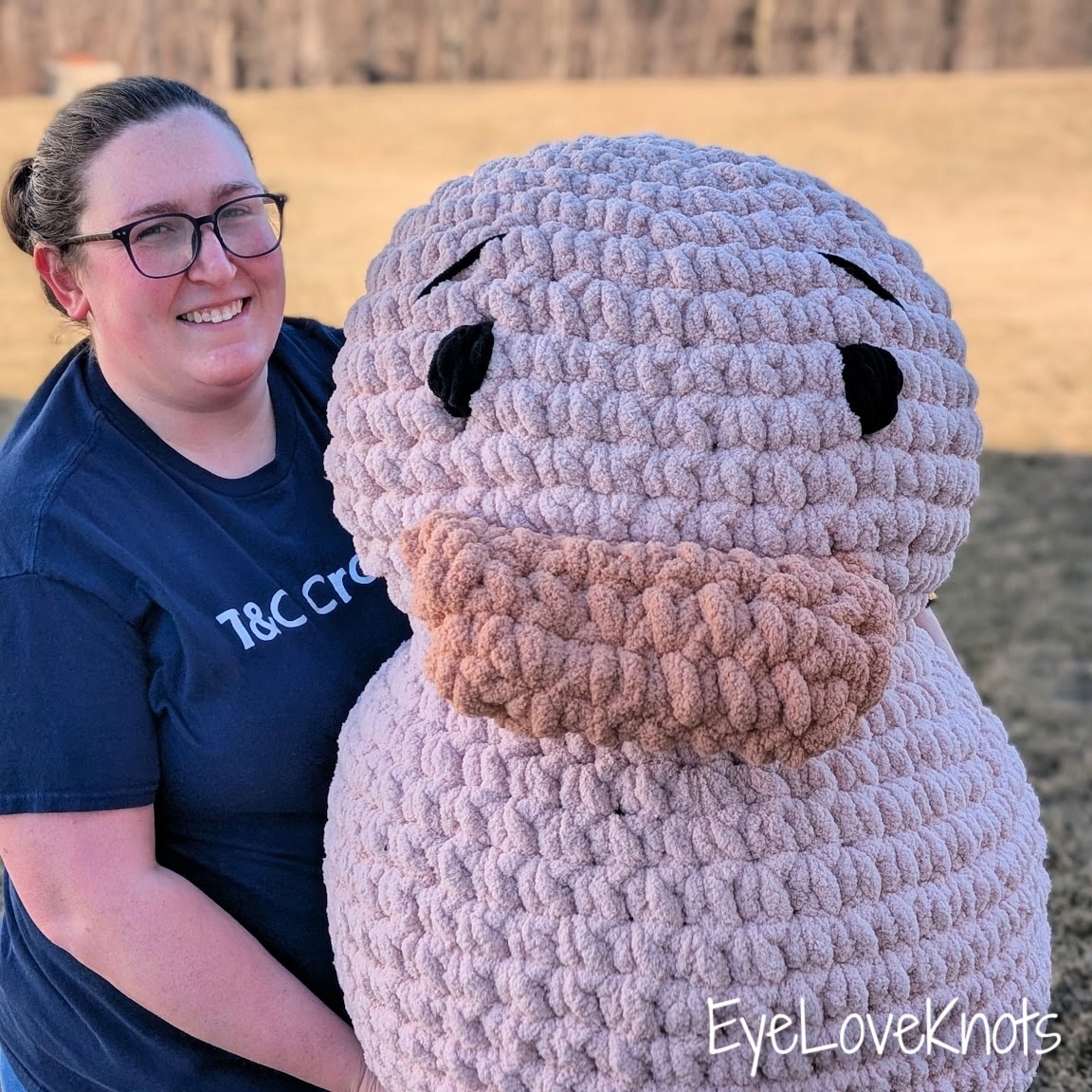 Duckzilla - Crochet Pattern Review - EyeLoveKnots