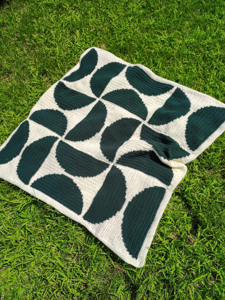 MCM Throw Blanket - Crochet Pattern Review - EyeLoveKnots